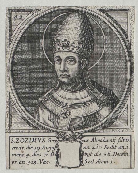 Papa San Zósimo - Enciclopedia Católica