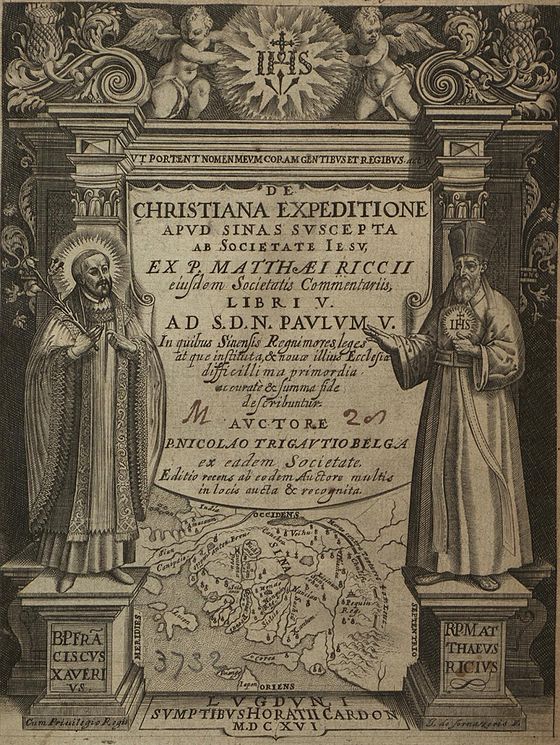 Matteo Ricci - Enciclopedia Católica