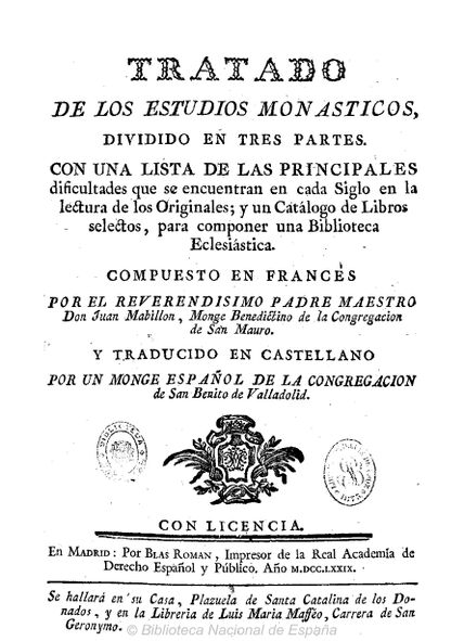 Jean Mabillon - Enciclopedia Católica